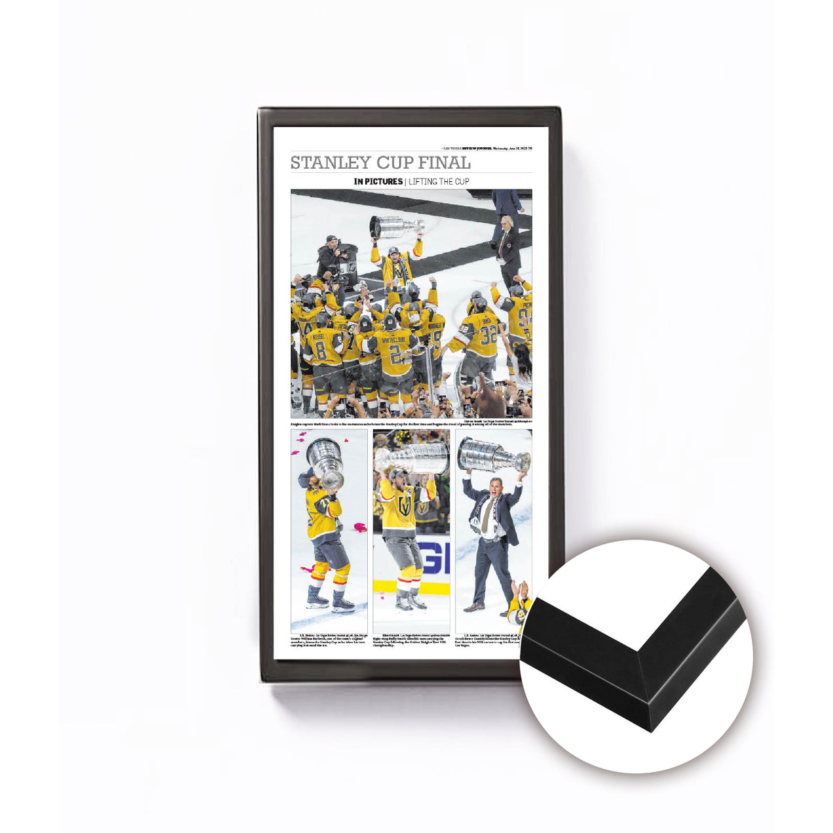 Golden Knights collectible | Lifting the Cup – Review-Journal Store