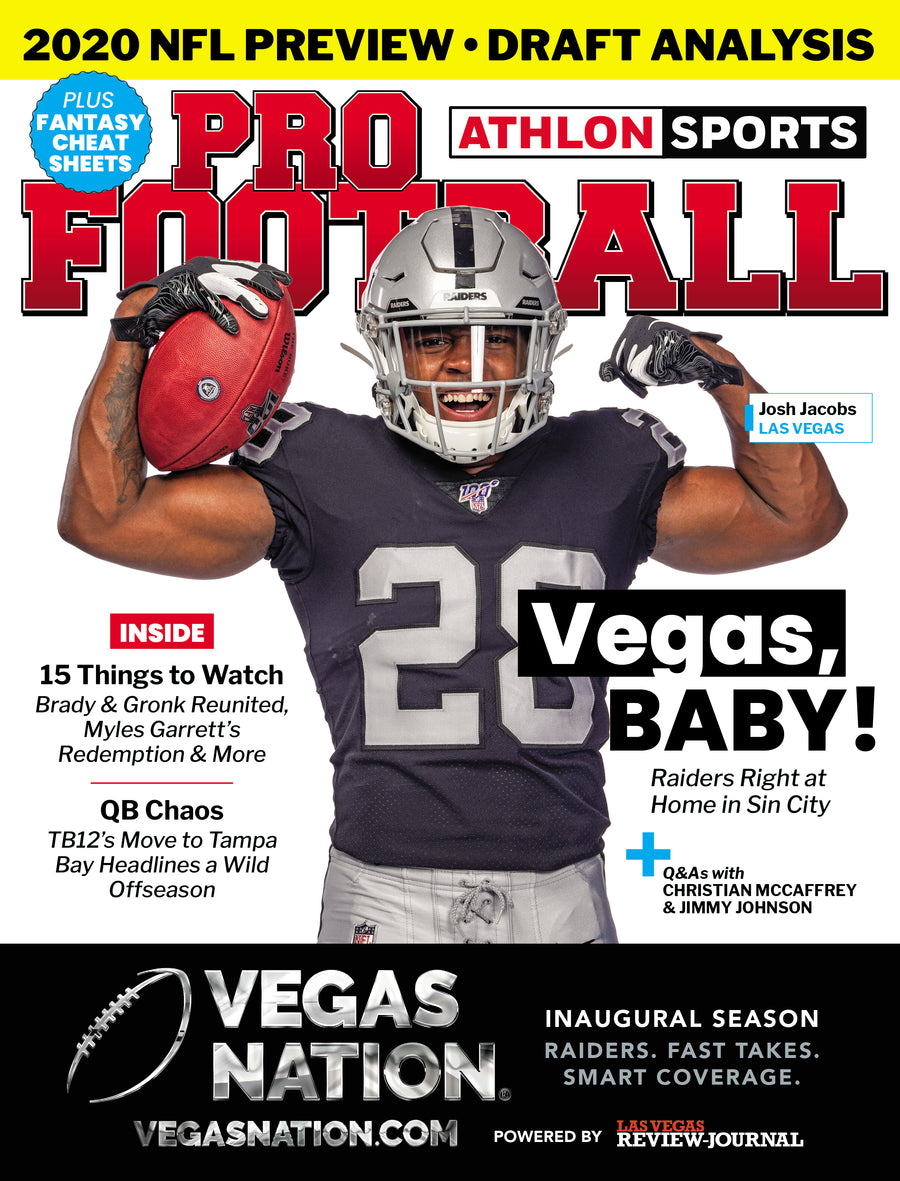 Commemorative Las Vegas Raiders 2020 NFL Preview - Athlon Sports ...